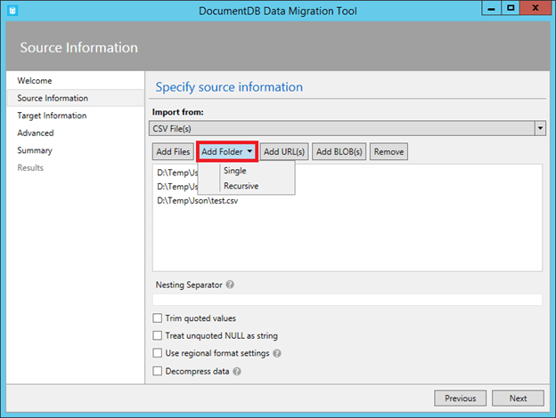 Migrating data from different sources to DocumentDB – Cloud Avenue