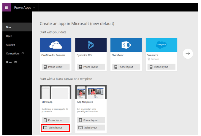 PowerApps Getting Started – Cloud Avenue