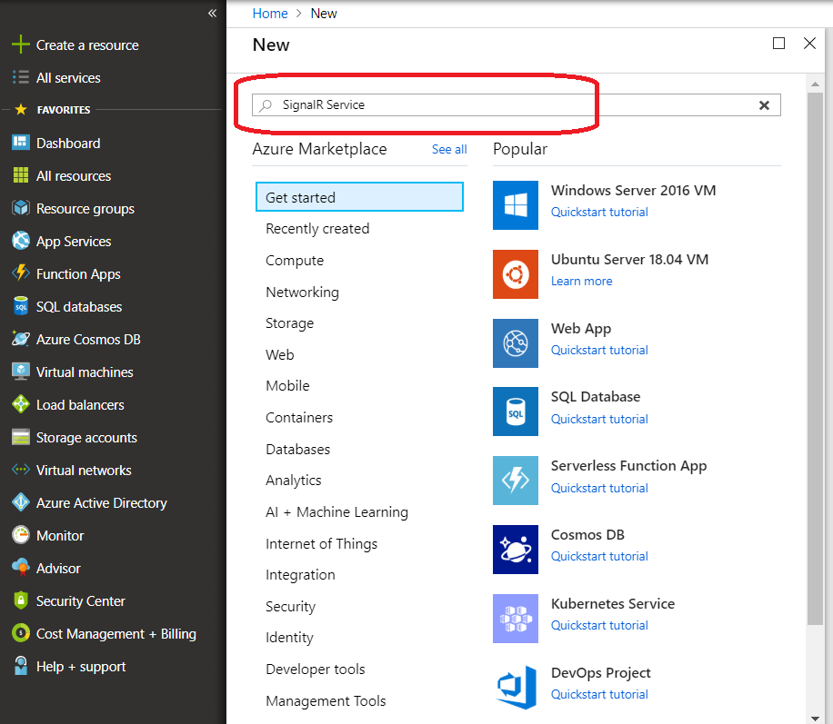 Creating a SignalR Service on Azure – Cloud Avenue