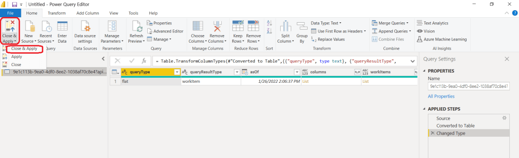 Connect to Azure DevOps with Power BI Connectors to create rich and ...